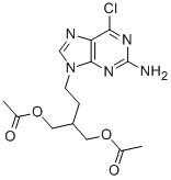China 9-(4-Acetoxy-3-acetoxymethylbutyl)-2-amino-6-chloropurine 97845-60-8 Acyclovir Impurity for sale