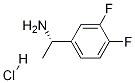 China Cas 1212972-48-9 C8h10clf2n Bulk Fine Chemicals ( S ) -1- (3,4- Difluorophenyl ) Ethanamine - Hcl for sale