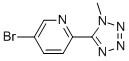 China C7h6brn5 Api Intermediate 5- Bromo -2-(1- Methyl -1h- Tetrazol -5-Yl)- Pyridine for sale