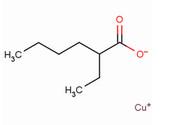 China Copper Ethylhexanoate C16H30CuO4 Chemical Catalysts , Cas 22221-10-9 , 4% - 12% for sale