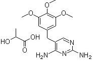 China C17H24N4O6 Trimethoprim Lactic Acid API Active Pharmaceutical Ingredients , Cas 23256-42-0 for sale