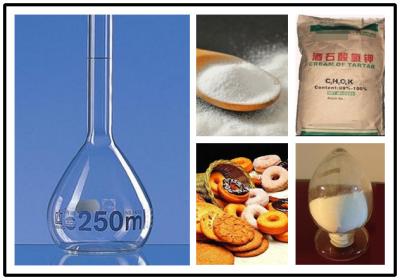 China DL-Potassium Bitartrate Food Ingredients 99% Cas 868-14-4 , Q/320400 CMS 013-2006 for sale