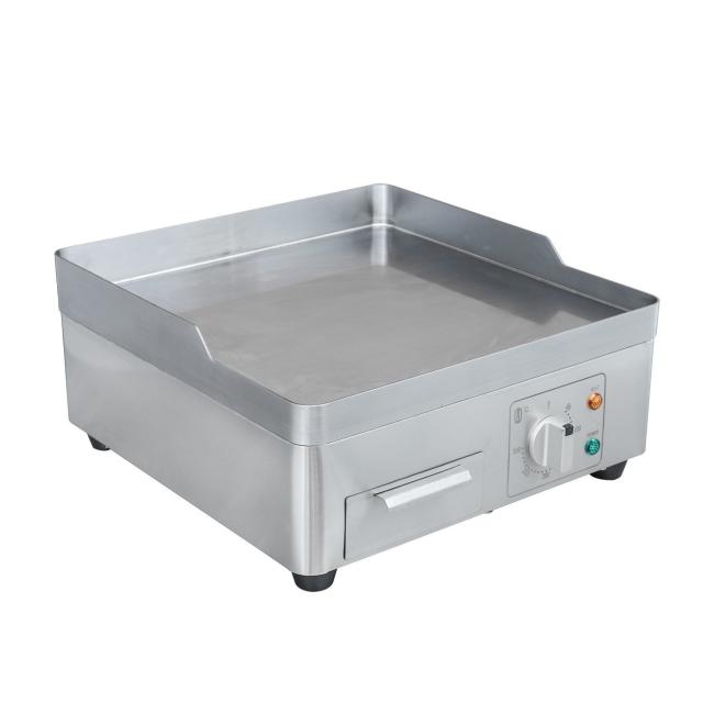 Premium Electric Flat Griddle Machine front view