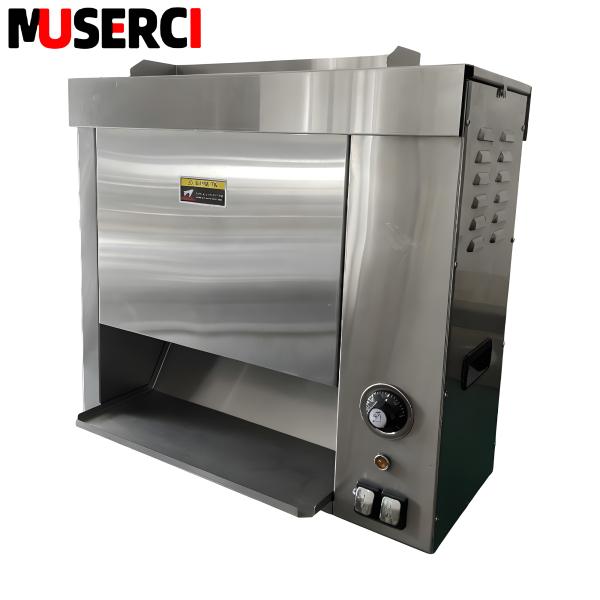 Quality Stainless Steel Kitchen Commercial Bun Toaster Vertical Quick Batch Baking 220 for sale