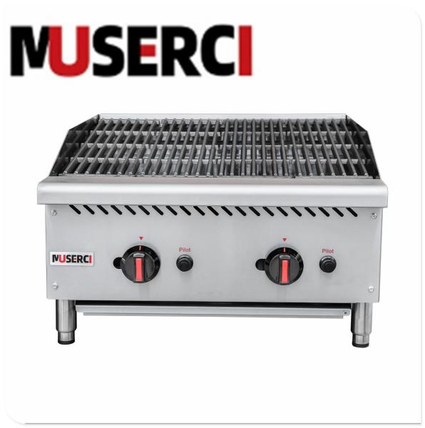 Quality Commercial LPG / Natural Gas Range Easy Clean Surface For Steak Beef Pork for sale