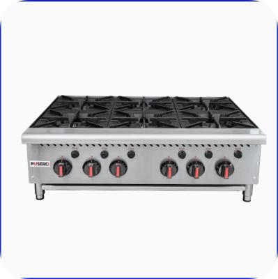 China Commercial Gas Stove Heavy Duty Pulse Jet Ignition High Temperature Resistance for sale