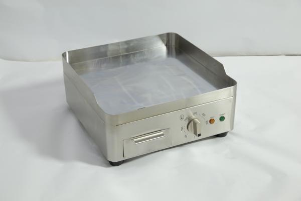 Quality Cooking Electric Flat Griddle 12mm / 10mm Thickness with Timing Device for sale