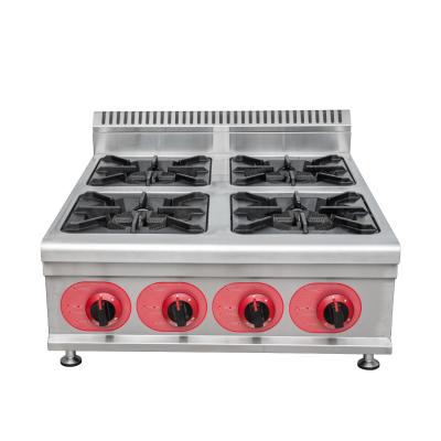 China Commercial gas cooker stove 3-burner High Capacity Standing Flat Top Grill for restaurants for sale