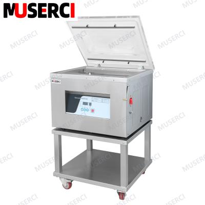China (T400S-F) Commercial Vacuum Pack Machine 410mm Seal Bar 20m³/h 99.9% Vacuum Rate for sale