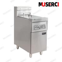 Quality (EF-9C2) Dual Cylinder Electric Floor Deep Fryer 9kW Digital Memory 28L Oil for sale