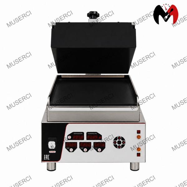 Quality Commercial Flat Top  Electric Griddle 380V 6000W 14mm Thick Griddle Plate 50‑300℃  with Timer  for Restaurant Kitchen CE Certified for sale