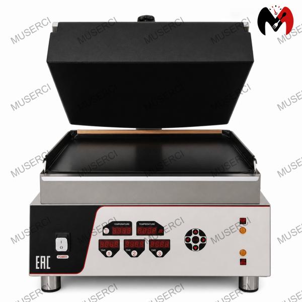 Quality Commercial Flat Top  Electric Griddle 380V hick Griddle Plate 50‑300℃  with Timer  for Restaurant Fast Food CE for sale