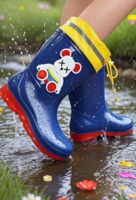 Cina Calzature in PVC Citrato di tributilo Plastificante Bambini Scarpe da pioggia Senza ftalati in vendita