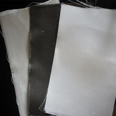 China Non Alkali Graphite Woven Glass Fiber Cloth for Dust / Air / Powder Filtration for sale