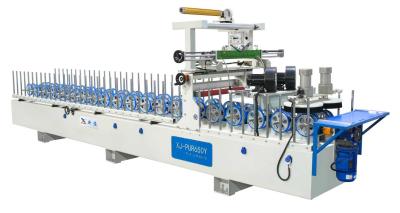 China Wood Hot Glue Pur Profile Wrapping Machine For Veneer for sale