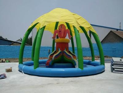 China Inflatable Water Park Amusement With Pools And Slides Outdoor Inflatable Water Park for sale