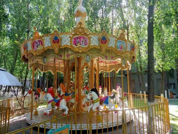 Quality Luxury Amusement Park Carousel Outdoor Park Rides Kids Best 24 Seater Carousel for sale