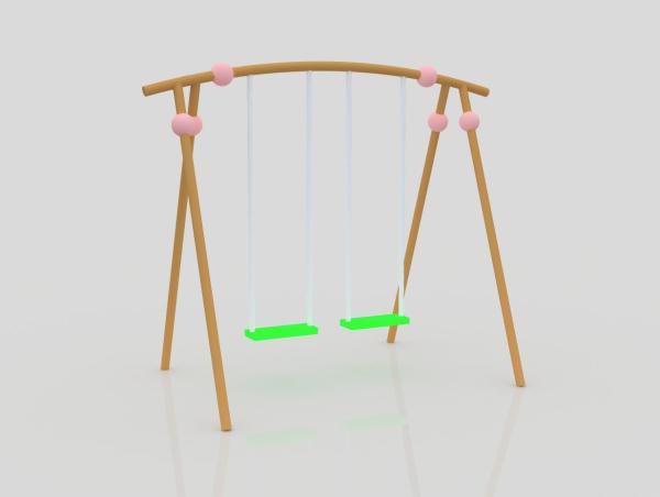 Quality Eco Safe Wood Commercial Outdoor Play Equipment Playground Swings For Adults for sale