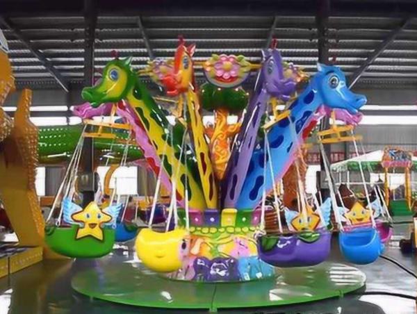 Quality 50Hz Outdoor Carnival Equipment 100kg To 500kg Trailer Flying Chair Mini for sale