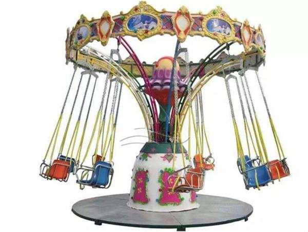 Quality 50Hz Outdoor Carnival Equipment 100kg To 500kg Trailer Flying Chair Mini for sale