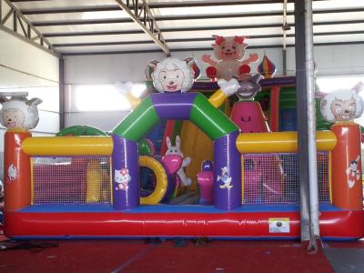 China Customizable Bounce House Family Entertainment Center Inflatable PVC  Bounce House Party for sale
