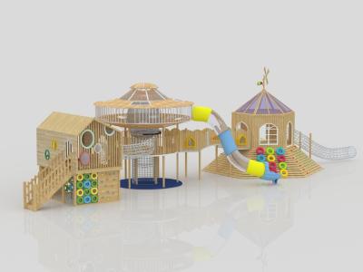 China Cute 300kg Playground Slide Children'S Outdoor Amusement Park for sale