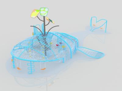 China Special Shape Climbing Frames Non Powered Outdoor Climbing Amusement Equipment OEM for sale