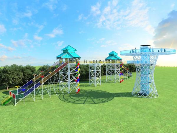 Quality House  Climbing Frames Customized  Family Heavy Duty Playground Equipment Slide for sale
