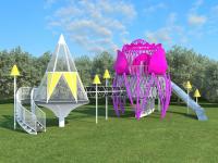 Quality 20 Meters Outdoor Childrens Climbing Equipment Weatherproof Custom Play for sale
