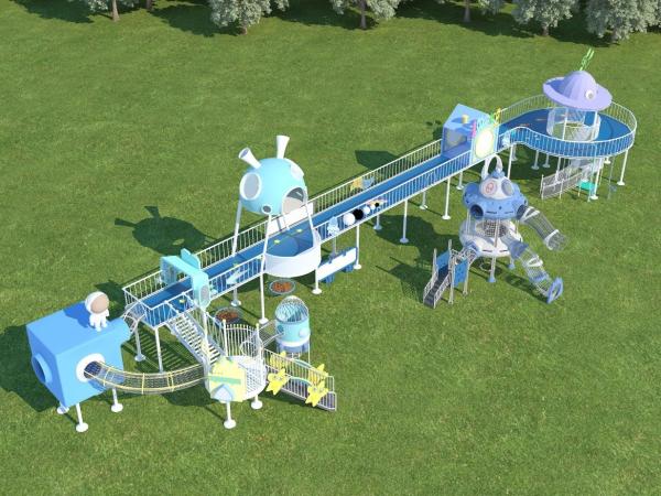 Quality Outdoor Childrens Climbing Frames Childrens Exercise Climbing Equipment 20M Playground for sale