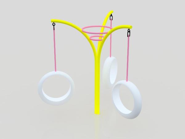 Quality Cast Iron Children Inclusive Swing School Playground Equipment Swings for sale