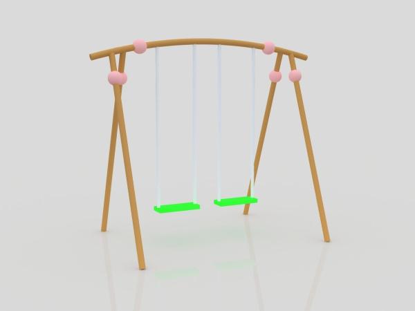 Quality Galvanized Steel Outdoor Steel Swing Sets For Baby Adult Outdoor Playground for sale