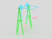 Quality Customized 15 Children Metal Outdoor Play Structure Children'S Inclusive for sale