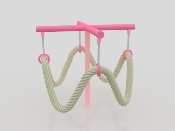 Quality Customized 15 Children Metal Outdoor Play Structure Children'S Inclusive for sale