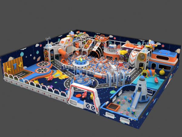Quality Large Naughty Castle Ages 3 - Ages 15 Indoor Adventure Park Playground Structure for sale