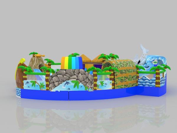 Quality Jumping Inflatable Castle Kids' Musement 1.2m 1.5m Large Bounce House for sale