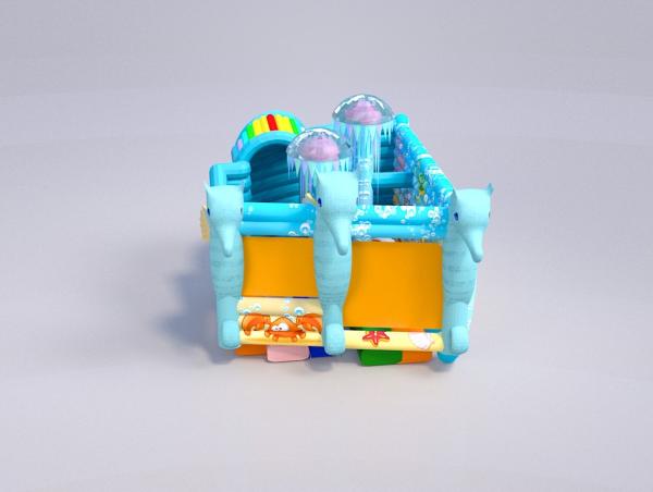 Quality Animal Shaped Inflatable Castle PVC 5m 6m Bouncy Castle Playground for sale