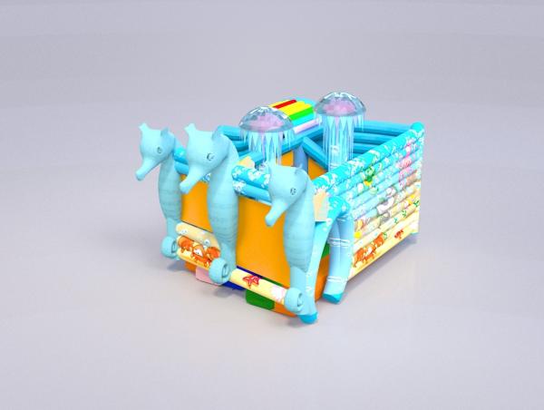 Quality Animal Shaped Inflatable Castle PVC 5m 6m Bouncy Castle Playground for sale