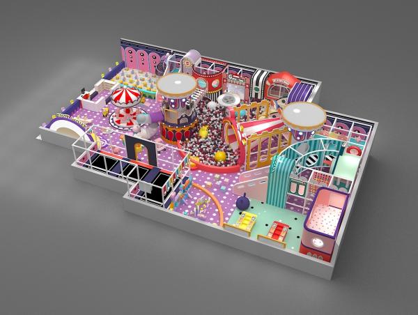 Quality Customized Naughty Castle Children Small Indoor Playground Equipment Soft Game for sale