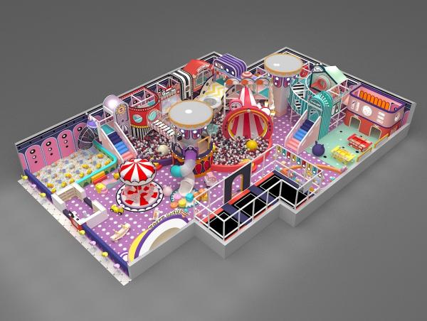 Quality Customized Naughty Castle Children Small  Indoor Playground Equipment Soft Game Set for sale