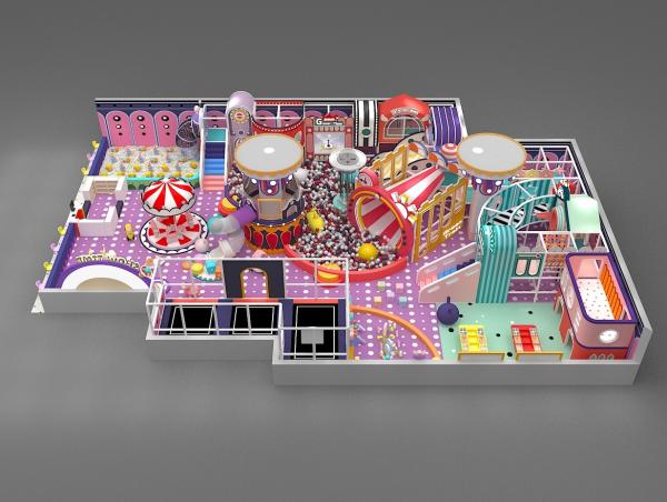 Quality Customized Naughty Castle Children Small Indoor Playground Equipment Soft Game for sale