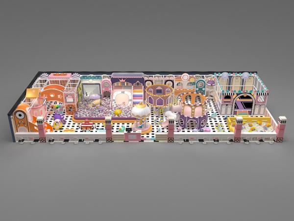 Quality PVC Naughty Castle  2 Years  ~ 15 Years old Indoor Children'S Playground Indoor Amusement Park for sale