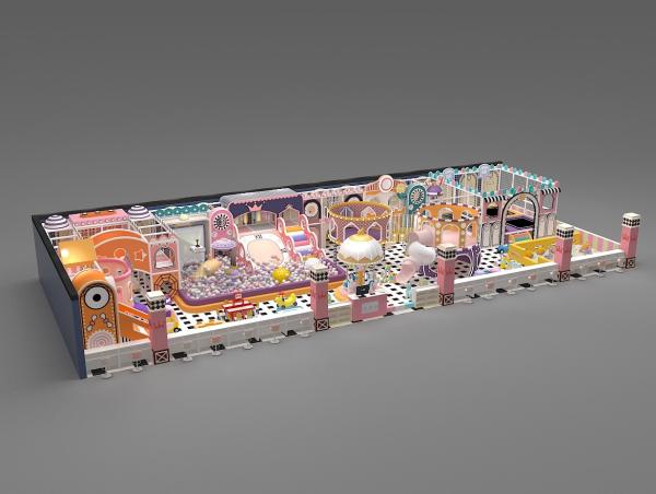 Quality PVC Naughty Castle 2 Years ~ 15 Years old Indoor Children'S Playground Indoor for sale