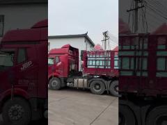 Loading of amusement equipment onto the truck
