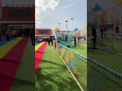 Professional Outdoor Amusement Kids Playground Equipment Park Sky Adventure Zip Line