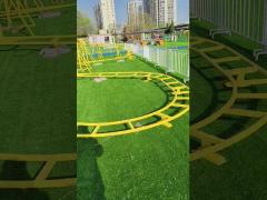 Children's and Adults' Amusement Park Adventure Roller Coasters Small Zip-Line Outdoor Playground