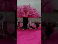 Altalena interattiva per bambini piccoli con albero fiorito, attrezzatura da gioco per un singolo giocatore