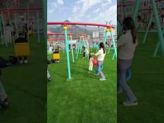 Fiberglass Spring Rocking Horse for Indoor Outdoor Playgrounds