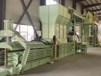 China horizontal baler waste paper plastic baling compressor machine OCC baling machine for sale