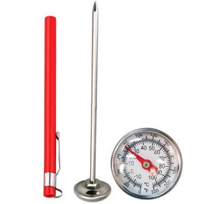 China Dial Food Thermometer stainless steel Portable Pocket Thermometer for sale